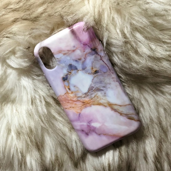 Velvet Caviar | Accessories | Velvet Caviar Violet Sky Marble Iphone X ...